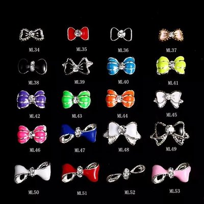 3D Nail Art Decoration Multicolor Alloy Jewelry Glitter Rhinestone ML34-53