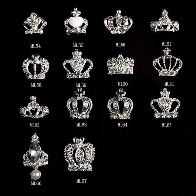 Hot NEW Wholesale nail art Jewelry 3D Nail Art Jewelry Nail rhinestones Sticker Supplier Number ML54-67