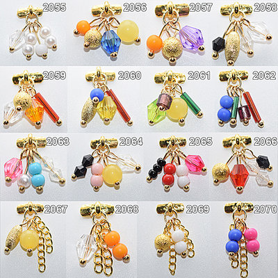 Hot NEW Wholesale Alloy Jewelry 3D Nail Art Jewelry Nail rhinestones Sticker Supplier Number ML2055-2070