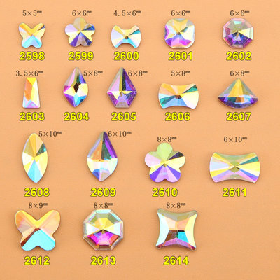 Hot NEW Wholesale Alloy Jewelry 3D Nail Art Jewelry Nail rhinestones Sticker Supplier Number ML2598-2614