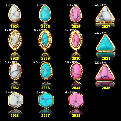 Hot NEW Wholesale Alloy Jewelry 3D Nail Art Jewelry Nail rhinestones Sticker Supplier Number ML2924-2938