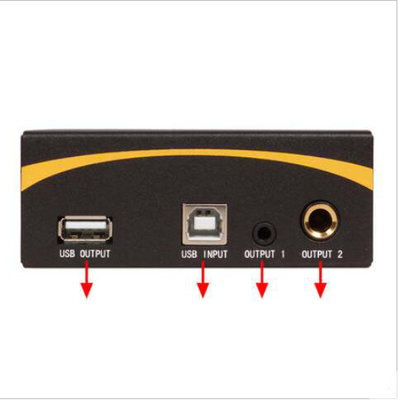 XOX 48V Phantom Power Supply with USB cable for Any Condenser Microphone Music Recording Equipment