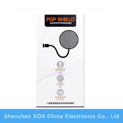 Professional microphone Pop filter windproof screen PS11 Black pop shield