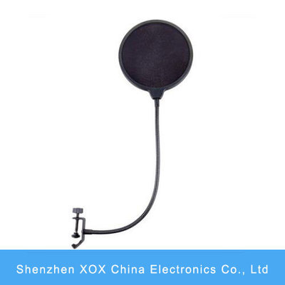 Professional microphone Pop filter windproof screen PS11 Black pop shield