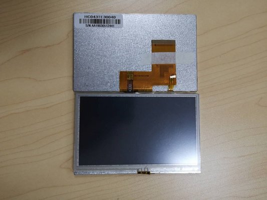 4.3inches TFT LCMs with resistive touch panel custom anti Static 4.3" LCD module best price