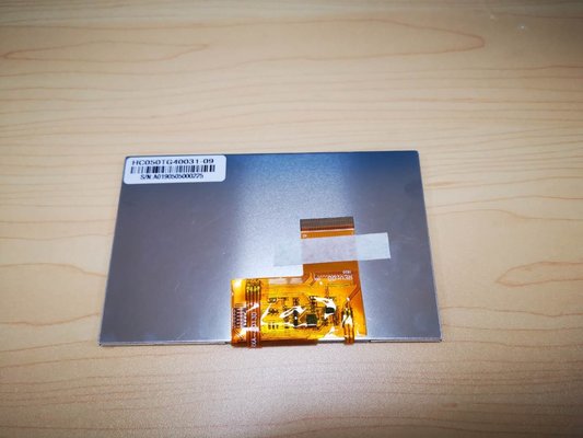 5.0inch 800*480 RGB TFT LCD Displays with touch panel 350cd/m2