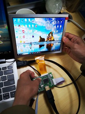 8" Custom TFT LCD module , 800*600 Resolution, 50pin RGB interface with Controller Board