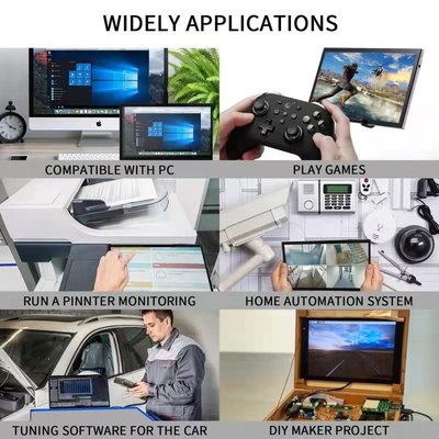 Best price Wholesale 10.1inch Raspberry Pi LCD display with capacitive touch screen & HDMI board 16:9 Ratio IPS Screen
