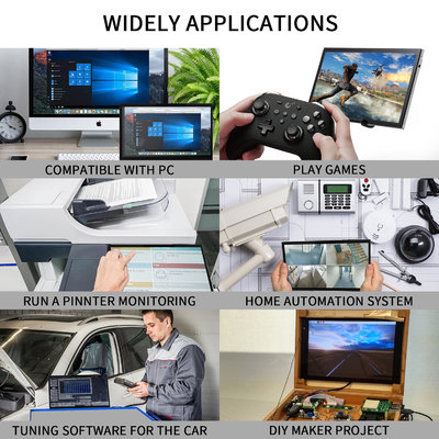 Best price Wholesale 10.1inch Raspberry Pi LCD display with capacitive touch screen & HDMI board 16:9 Ratio IPS Screen