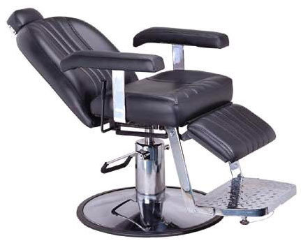China Beauty Salon Hydraulic Barber Chair , Customized Hair Styling Chairs Arm To Arm Style supplier