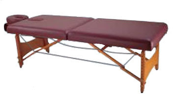 China Mobile Fold Up Beauty Bed Wooden Frame For Hospital , Beauty Massage Table supplier