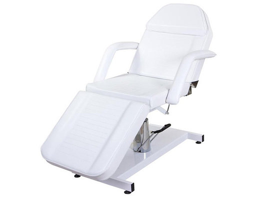 Spa Facial Hydraulic Beauty Therapy Bed With Breathing Hole , White Color supplier