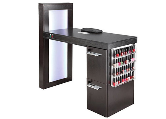 Adjustable Height Custom Manicure Table , Luxury Mobile Nail Technician Table supplier