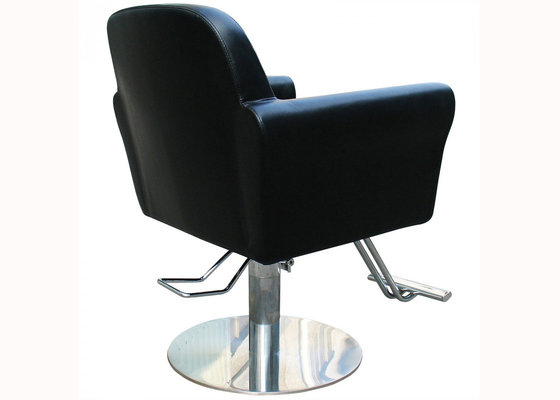 WT-3206 Professioinal Hair Salon Black Stylist Chair thick and Comfortable pu Armrest supplier