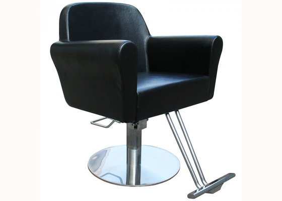 WT-3206 Professioinal Hair Salon Black Stylist Chair thick and Comfortable pu Armrest supplier