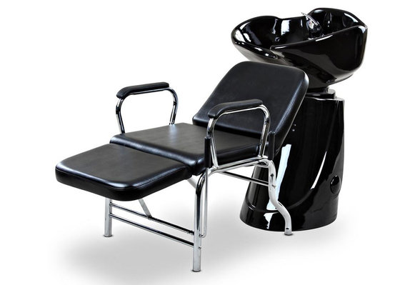 Free Standing Shampoo Bowl Chair With Faucet And Drain , 33" Height WT-8263 supplier