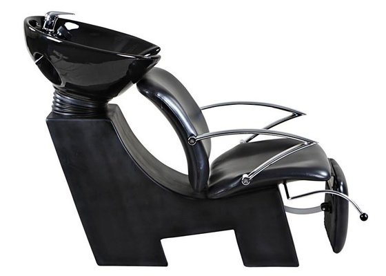 21 " Width Salon Shampoo Bowls And Chairs With Chrome Steel Armrest WT-8266 supplier
