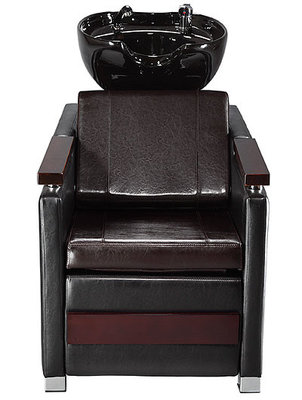 Custom Royal Backwash Shampoo Unit Solid Wood Armrest With Arm To Arm supplier