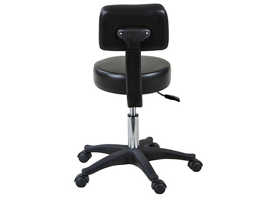 Gas Spaing Salon Rolling Chair High Backrest For Office / Bar , 45cm Min Height supplier