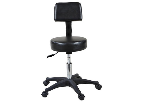 Gas Spaing Salon Rolling Chair High Backrest For Office / Bar , 45cm Min Height supplier