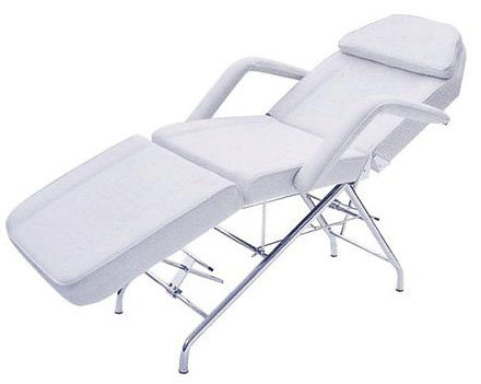 Adjustable White Massage Table Chair Furniture Foldable With Breathing Hole supplier