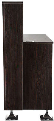 Commercial Barber Shop Reception Desk Cash Station With Acrylic Decoration supplier