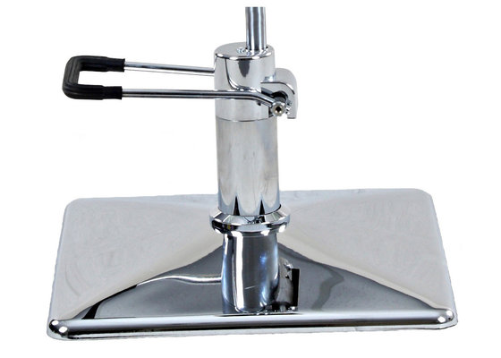 Durable Barber Chair Replacement Parts Square Base For Salon Chair , 14cm Stroke supplier