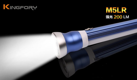 Outdoor Multifunctional 200Lumen Camping Flashlight 3*18650 Rechargeable Torch lamp