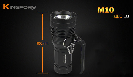 Top Quality XM-L T6 Waterproof IP66 powered by 4pcs 18650 Rechargeable Hand-held 1000 Lumen Ultra Bright Flashlight