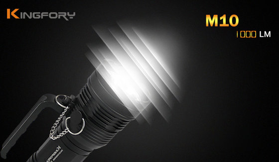 Top Quality XM-L T6 Waterproof IP66 powered by 4pcs 18650 Rechargeable Hand-held 1000 Lumen Ultra Bright Flashlight