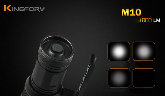 Top Quality XM-L T6 Waterproof IP66 powered by 4pcs 18650 Rechargeable Hand-held 1000 Lumen Ultra Bright Flashlight