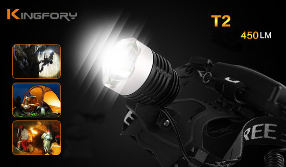 Multifunctional High Power Waterproof XM-L T6 LED Rechargeable Headlamp Torch Light for Outdoor Activities