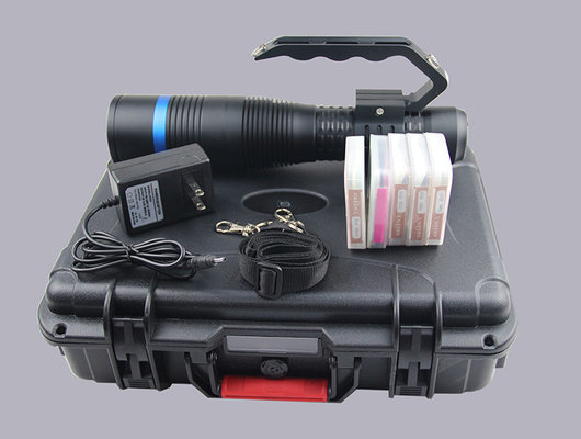 Hand-held Portability LED Forensic Light Source Available 6 Wavelengths