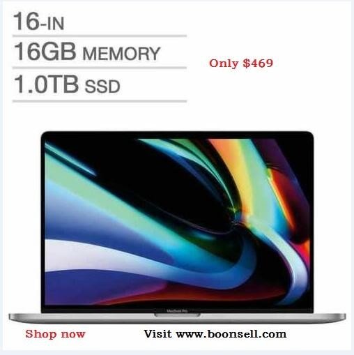 Apple MacBook Pro 16" (1TB SSD, Intel Core i9 9th Gen., 2.30 GHz, 16GB)