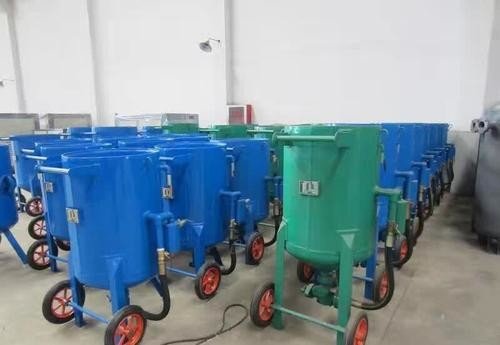 The quality of the sand blasting machine supplier