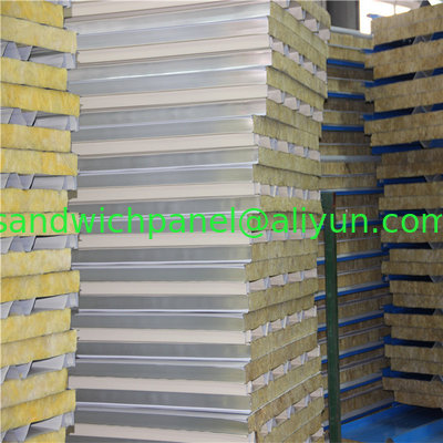 standard size insulated rock wool sandwich roof panel 5950 x 950 x 50mm