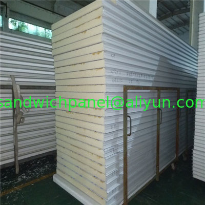 standard size thermal insulation metal sheet PU sandwich panel 5950 x 1150 x 50mm
