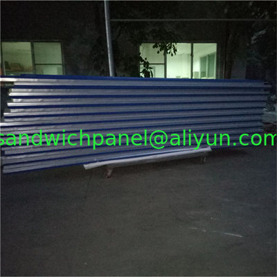fireproof double steel corrugated glass wool sandwich roof panel 5950 x 960 x 50 x 0.326mm