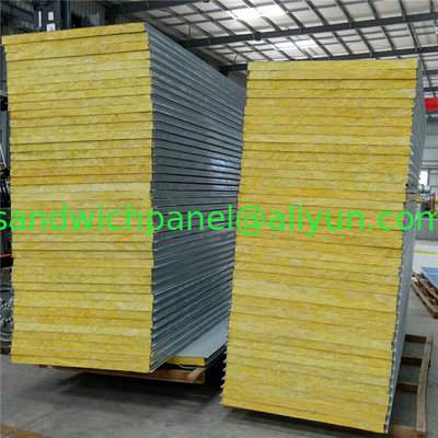 50mm fiber glass wool fireproof sandwich panel 5950x 960mm for roofing