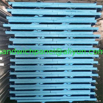 50mm painted steel corrugated XPS pu sandwich panels for steel structure roof