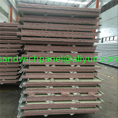 50mm light weight thermosetting polystyrene sandwich roof sheet panel for camp