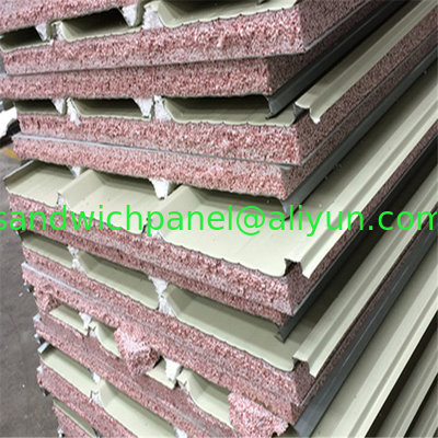 economical and pratical 50mm color steel TPS roof panel roofing price list philippines
