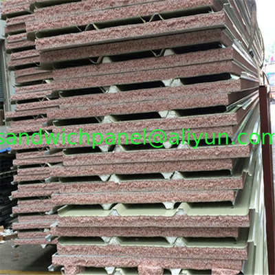 economical and pratical 50mm color steel TPS roof panel roofing price list philippines