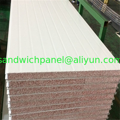 B1 fire rating 50mm waterproof grey white TPS sandwich panel for camp