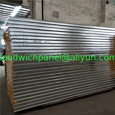 insulated steel sheet phenolic sandwich panel 3710 x 1150 x 75mm for warehouse