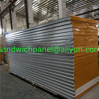 insulated steel sheet phenolic sandwich panel 3710 x 1150 x 75mm for warehouse