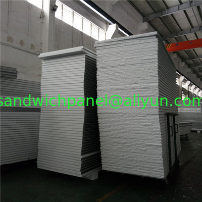 insulated grey white eps light weight sandwich panel 3000x1150x 50x0.326mm