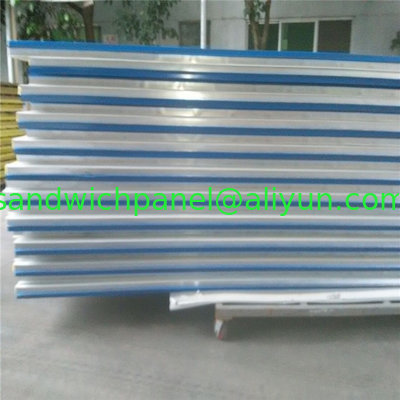 corrugated blue color steel roofing sheet glass wool sandwich roof  panel for 20ft container house