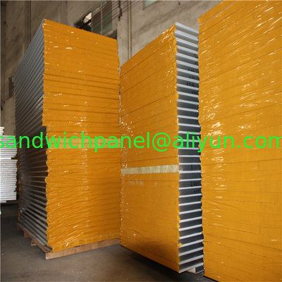 building material light weight 50mm rock wool sandwich panel house