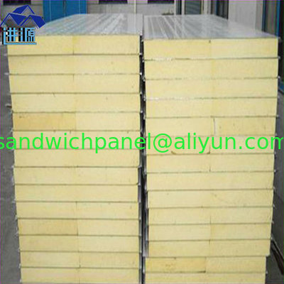 insulated grey white 0.426mm double steel polyurethane foam cold room sandwich panel